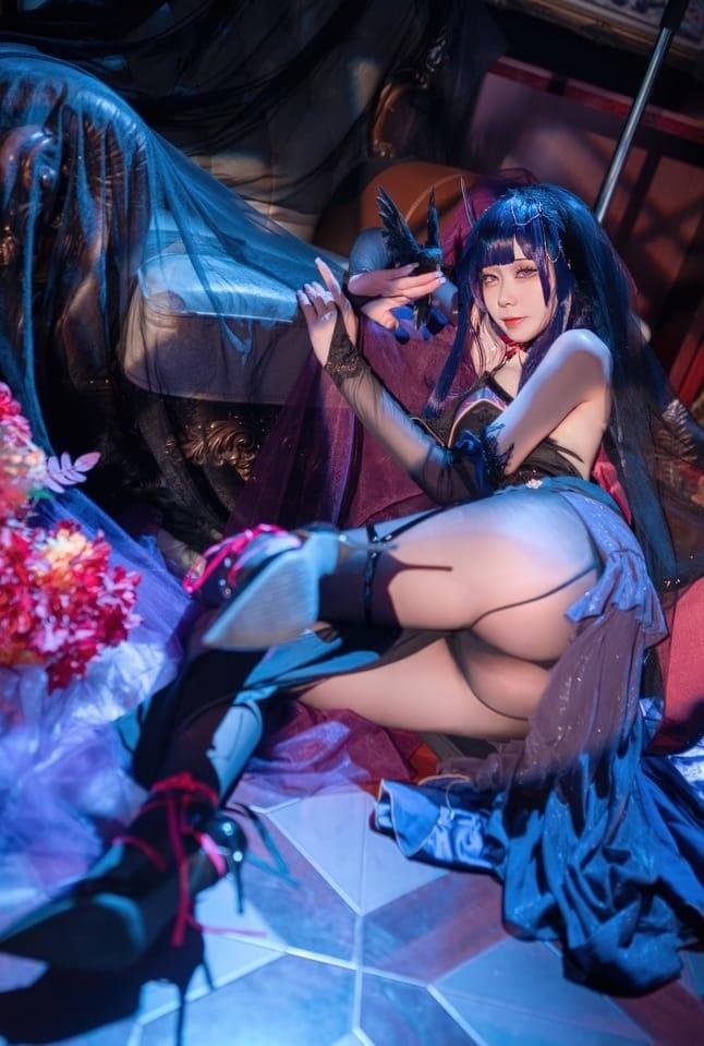 安食Ajiki – NO.07 原神 雷电将军魅魔 [35P-259M] - 图集侠 - 高清图集资源平台！